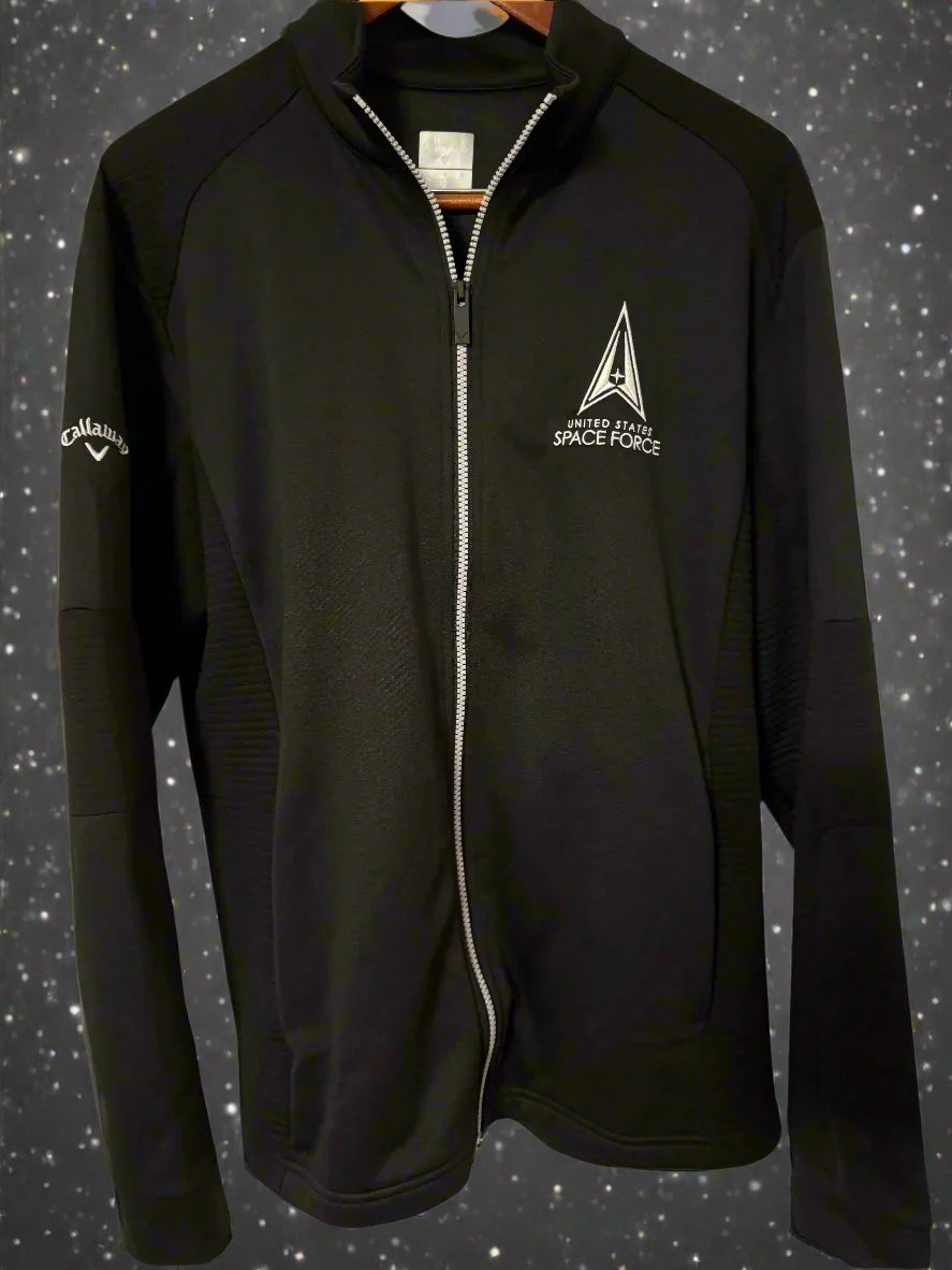 Zip-Up Jacket - Embroidered USSF | The Galactic Emporium