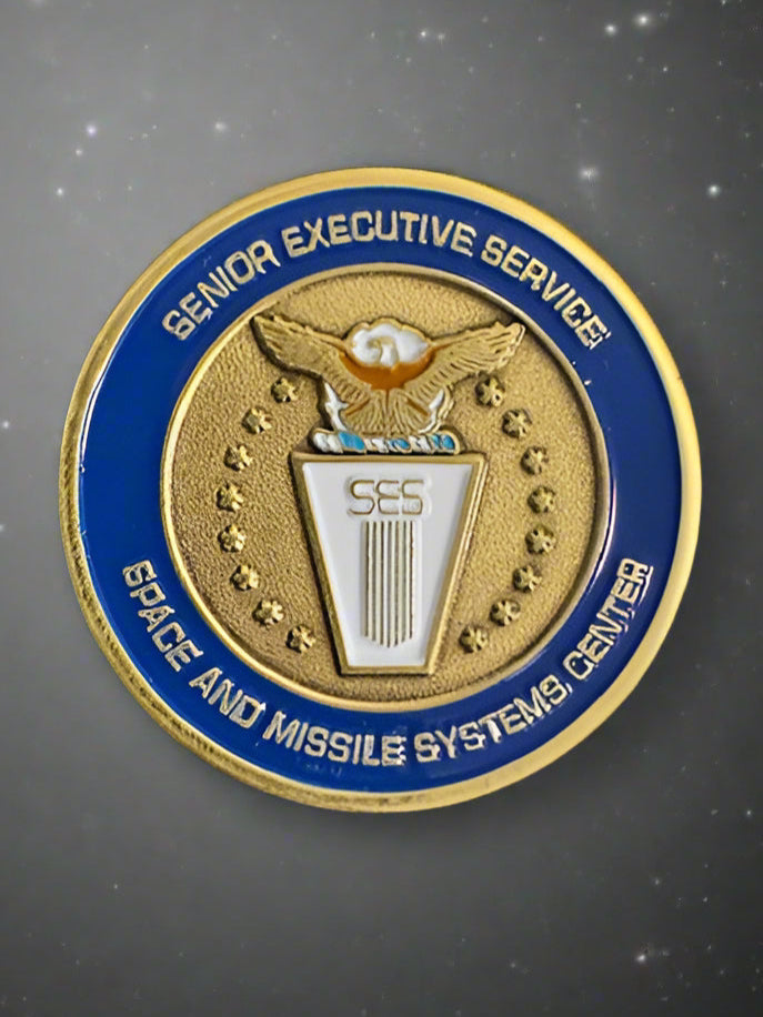 SES Coin - Space and Missile Systems Acquisition Center of Excellence