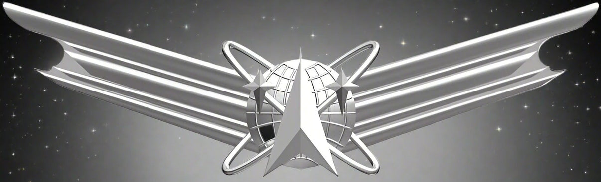Space Operations Badge - Metal Art | The Galactic Emporium