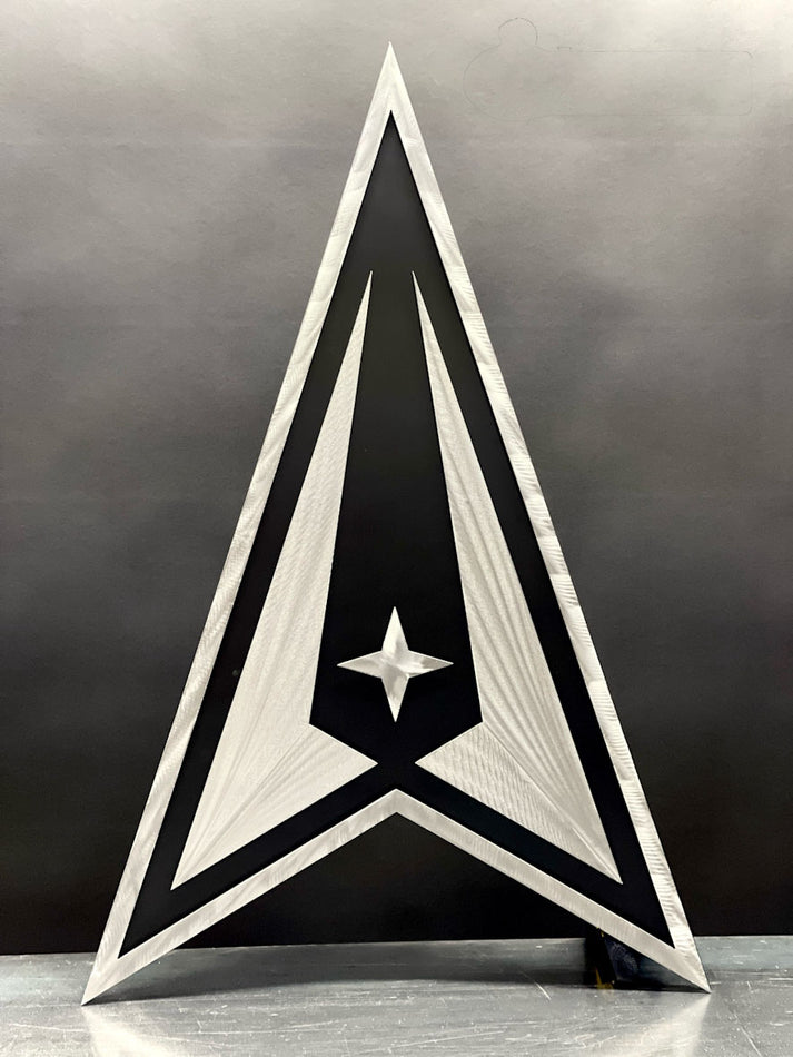 U.S. Space Force Delta - Metal Art | The Galactic Emporium